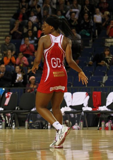 Eboni Beckfordchambers England Netball Freya Active Editorial Stock ...