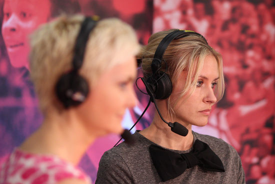 Sky Sports Netball Presenter Ingrid Hagemann Editorial Stock Photo ...