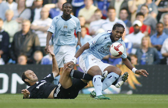 Jo Manchester City Brought Down By Editorial Stock Photo - Stock Image ...