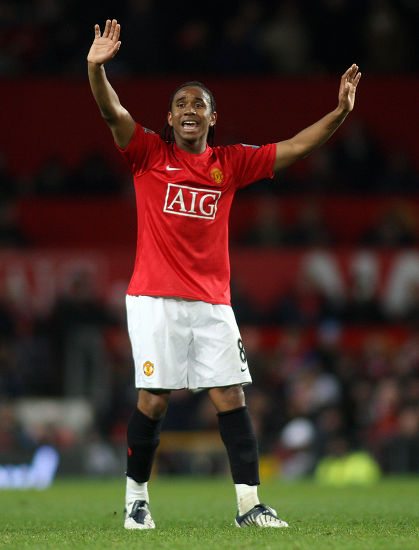 Anderson Manchester United United Kingdom Manchester Editorial Stock ...