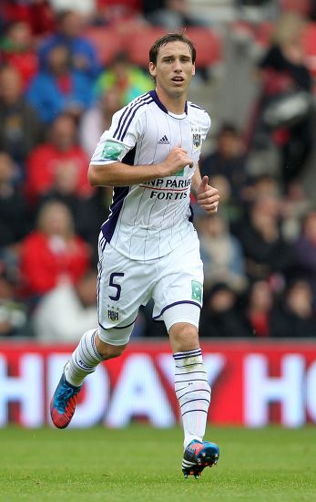 Lucas Biglia Rsc Anderlecht United Kingdom Editorial Stock Photo ...