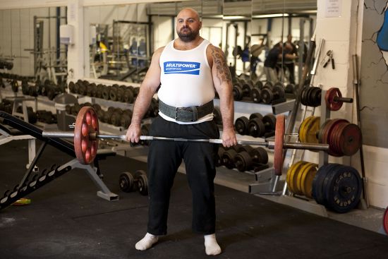 British Strongman Competitor Laurence Shahlaei Editorial Stock Photo ...