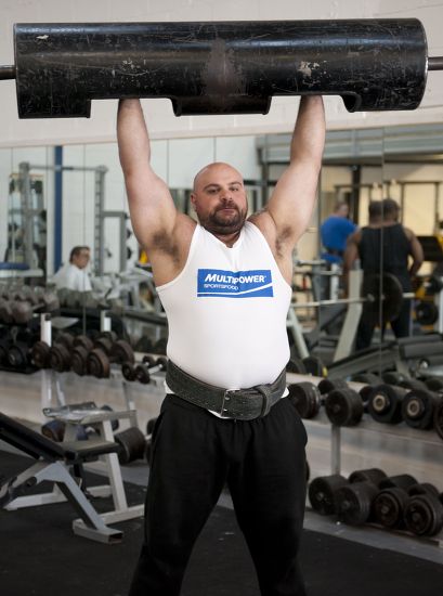 British Strongman Competitor Laurence Shahlaei Editorial Stock Photo ...