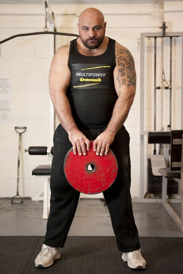 British Strongman Competitor Laurence Shahlaei Editorial Stock Photo ...