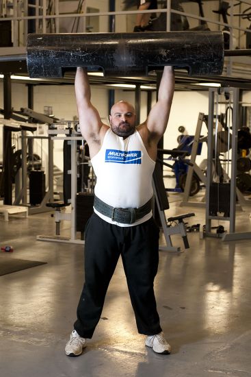 British Strongman Competitor Laurence Shahlaei Editorial Stock Photo ...