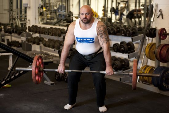 British Strongman Competitor Laurence Shahlaei Editorial Stock Photo ...