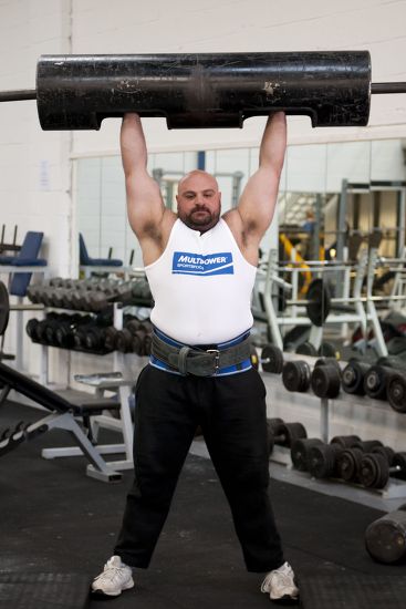 British Strongman Competitor Laurence Shahlaei Editorial Stock Photo ...