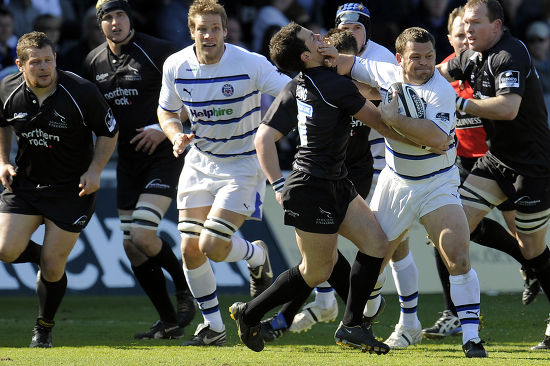 Lee Mears Bath Rugby Hands Off Editorial Stock Photo - Stock Image ...