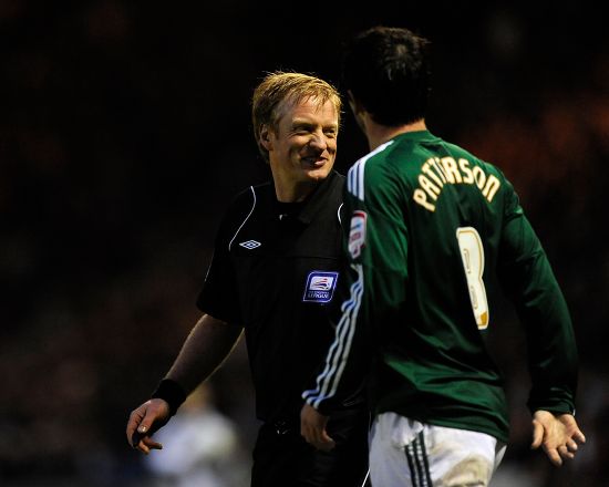 Referee Grant Hegley L Rory Patterson Editorial Stock Photo - Stock ...
