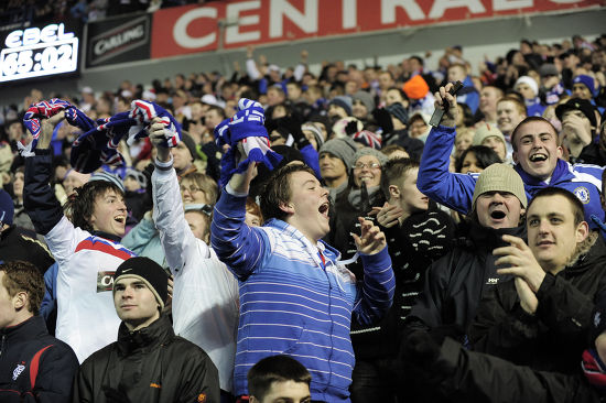 Glasgow Rangers Fans Celebrates Their Teams Editorial Stock Photo ...