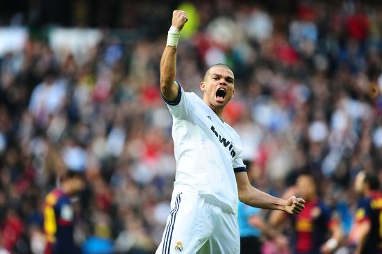 Pepe Real Madrid Celebrates Victory Full Editorial Stock Photo - Stock ...
