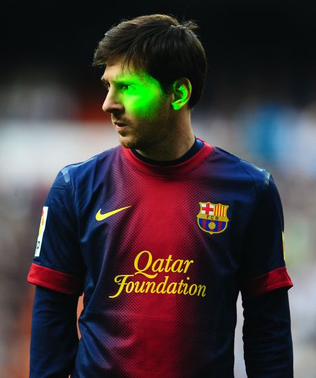 Lionel Messi Barcelona Has Laser Pen Editorial Stock Photo - Stock ...