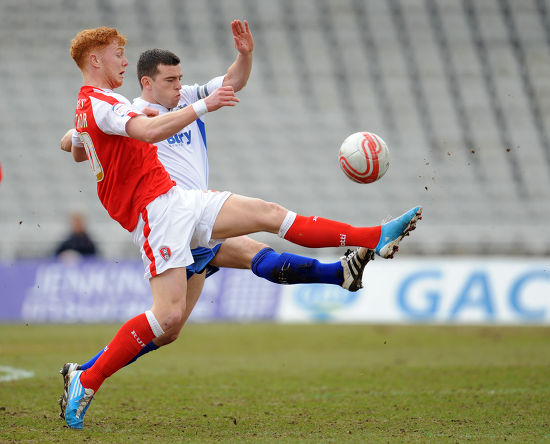 Ryan Taylor Rotherham United Steven Schumacher Editorial Stock Photo ...