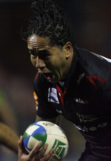 Andy Tuilagi Sale Sharks Shows His Editorial Stock Photo - Stock Image ...