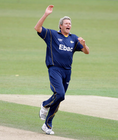 Mitchell Claydon Celebrates Wicket Michael Brown Editorial Stock Photo ...