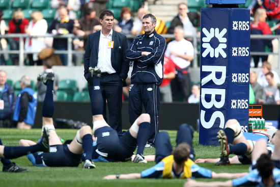 Scotland Rugby Coach Frank Hadden R Editorial Stock Photo - Stock Image ...
