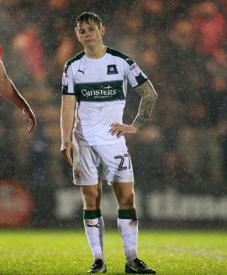 Final Whistle Despair Plymouths Craig Tanner Editorial Stock Photo ...