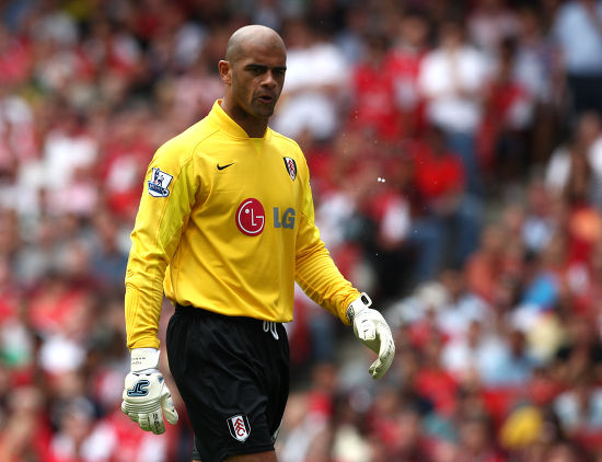 Fulham Goalkeeper Tony Warner Spits Editorial Stock Photo - Stock Image ...