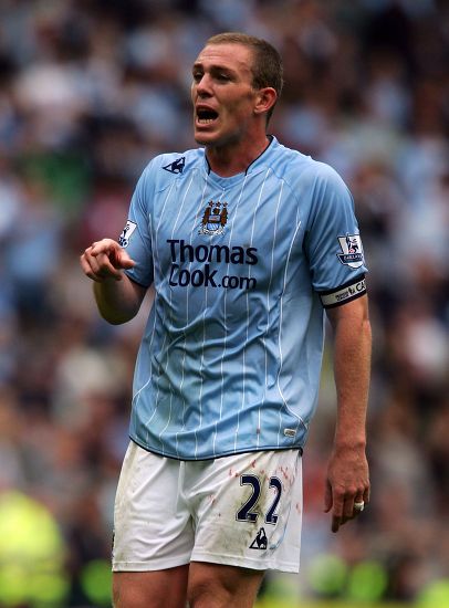 Richard Dunne Manchester City Editorial Stock Photo - Stock Image ...