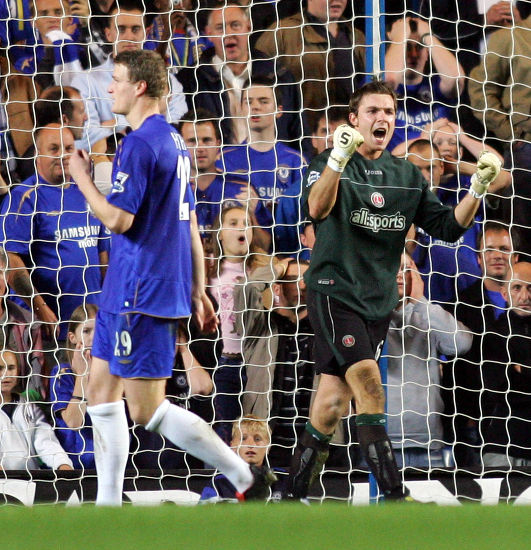 Stephen Andersen Charlton Athletic Celebrates After Editorial Stock ...