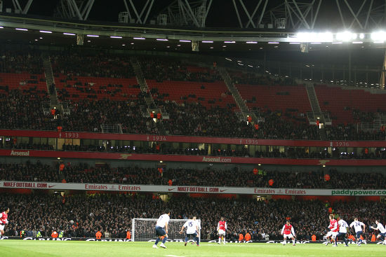 Empty Seats Emirates Stadium Home Arsenal Editorial Stock Photo - Stock ...
