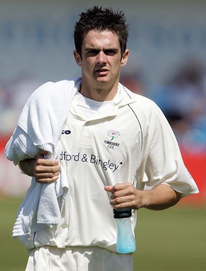 David Wainwright Yorkshire Ccc Editorial Stock Photo - Stock Image ...