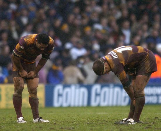 Dejected Players Huddersfield Giants Hang Their Editorial Stock Photo ...
