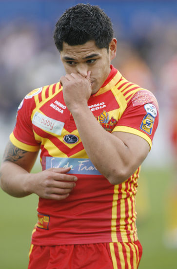 Dimitri Pelo Catalans Dragons Editorial Stock Photo - Stock Image ...
