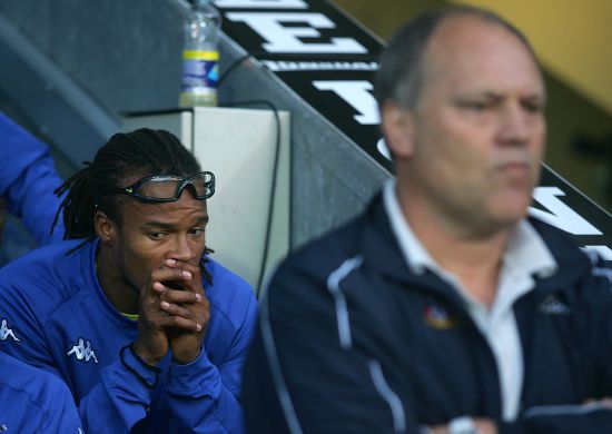 Tottenham Hotspurs Edgar Davids Starts Match Editorial Stock Photo ...