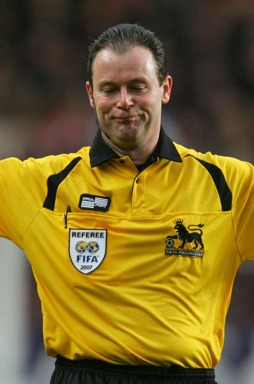 Referee Rob Styles Pulls Funny Face Editorial Stock Photo - Stock Image ...