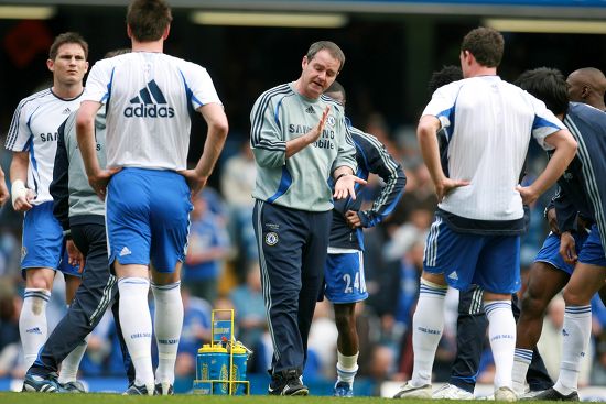 Chelsea Assistant Coach Steve Clarke Gives Editorial Stock Photo ...