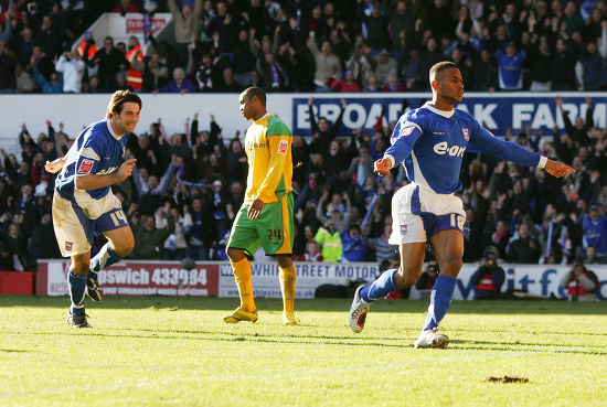 Danny Haynes Ipswich Town Celebrates After Editorial Stock Photo ...