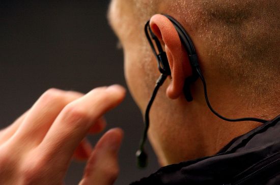 Referees Ear Piece Editorial Stock Photo - Stock Image | Shutterstock