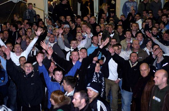 Angry Fans Newcastle United Gather Outside Editorial Stock Photo ...