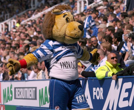 Readings Mascot Kingsley Lion Word Innocent Editorial Stock Photo ...