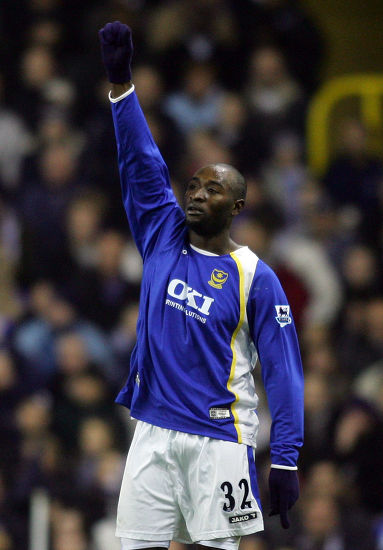 Lomana Lua Lua Celebrates Opener Portsmouth Editorial Stock Photo ...