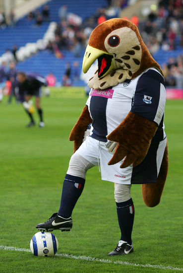 West Bromwich Albion Mascot Baggy Bird Editorial Stock Photo - Stock ...