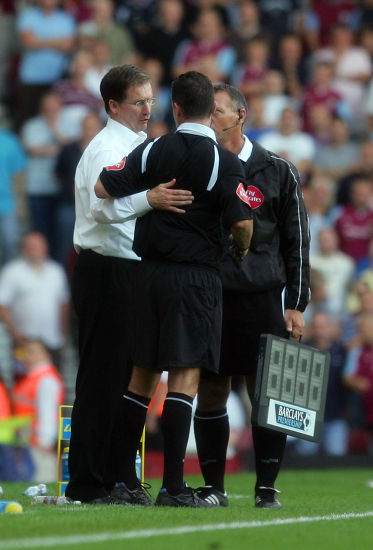 Referee Rob Styles Advises Former West Editorial Stock Photo - Stock ...