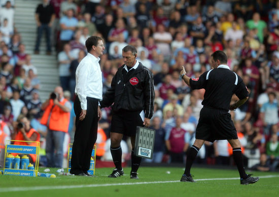 Referee Rob Styles Advises Former West Editorial Stock Photo - Stock ...
