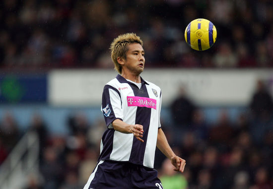 West Bromwich Albions Junichi Inamoto Editorial Stock Photo - Stock ...