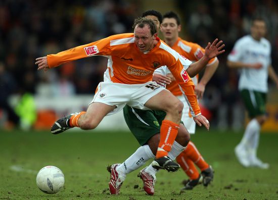 Andy Morrell Blackpool Action Editorial Stock Photo - Stock Image ...