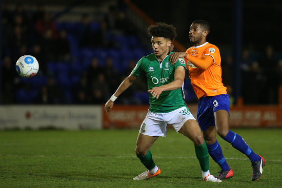 Josh Ginnelly Lincoln City Jerome Okimo Editorial Stock Photo - Stock ...