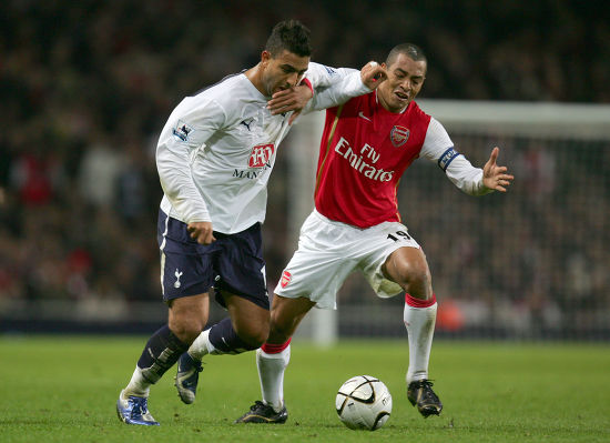 Mido Tottenham Hotspur Gilberto Arsenal Editorial Stock Photo - Stock ...