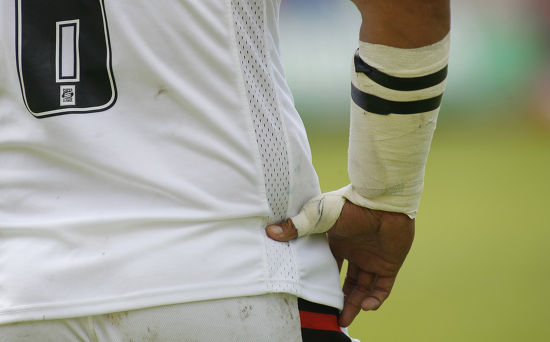 Rugby League Generic Thumb Forearm Protection Editorial Stock Photo ...