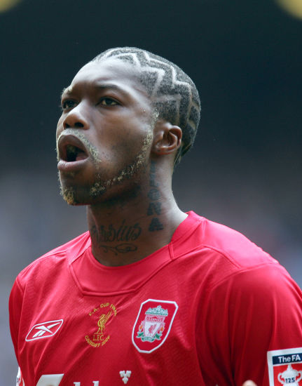 Latest Hairstyle Design Djibril Cisse Editorial Stock Photo - Stock ...