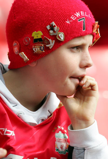 Young Liverpool Fan Editorial Stock Photo - Stock Image | Shutterstock