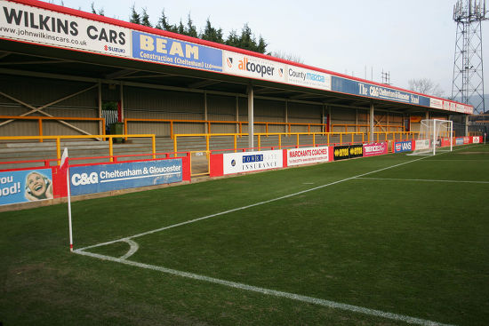 Whaddon Road Stadium Home Cheltenham Town Editorial Stock Photo - Stock ...