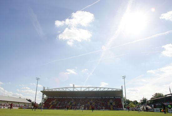 Wokings Kingfield Stadium Editorial Stock Photo - Stock Image ...