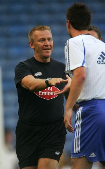 Referee Graham Poll Shakes Hands John Editorial Stock Photo - Stock ...