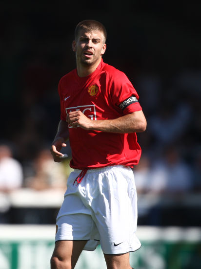 Gerard Pique Manchester United Editorial Stock Photo - Stock Image ...